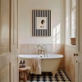 Affixzi Dachshund in a Bath Towel Wall Art Print, Weiner Dog Bathroom ...