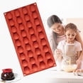 Basdi Small Cavity Half Sphere Silicone Mold (2-Pack) - 6-Cell Non ...