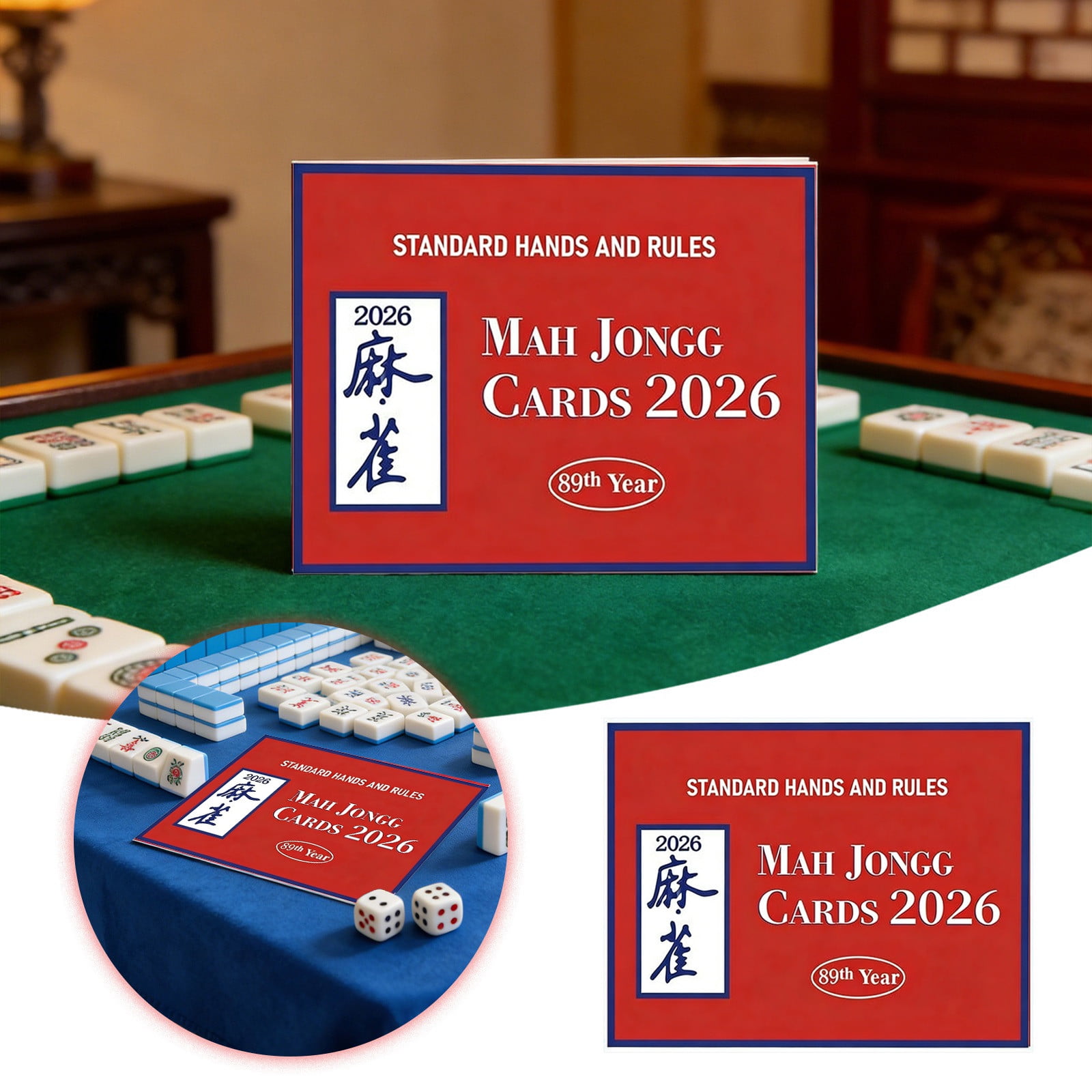 Click here for Lfkerwmg 2026 Mahjong Card Official Scoring Nmjl C... prices