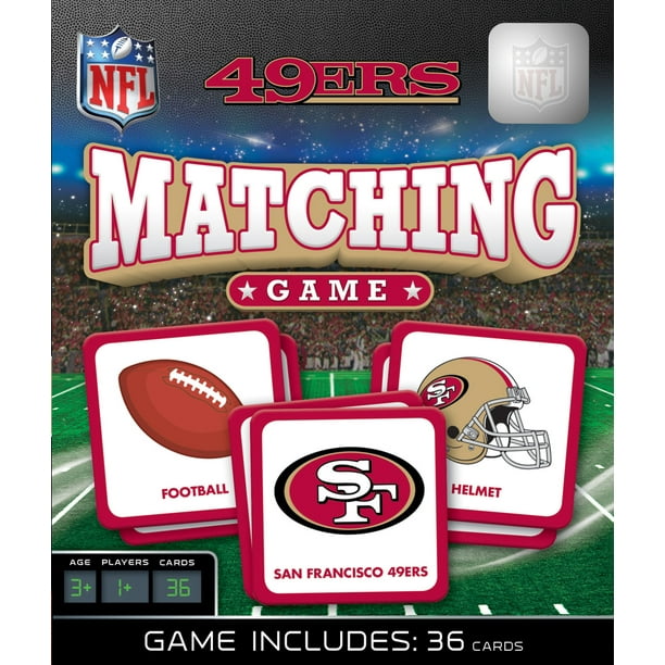 MasterPieces Officially Licensed NFL San Francisco 49ers Matching Game ...