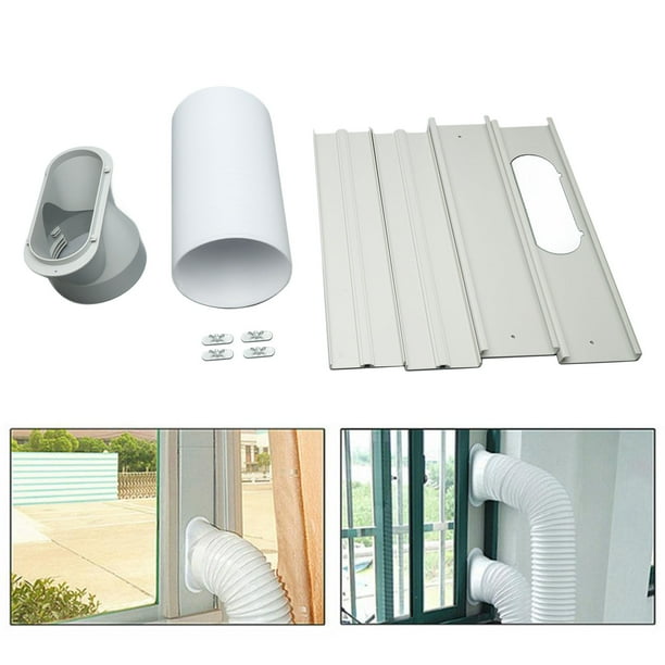 AC Window Vent Kit, Adjustable Portable Air Conditioner Window Kit for ...