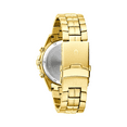 Bulova Men's Marine Star Gold Chronograph Wristwatch, Stainless Steel ...