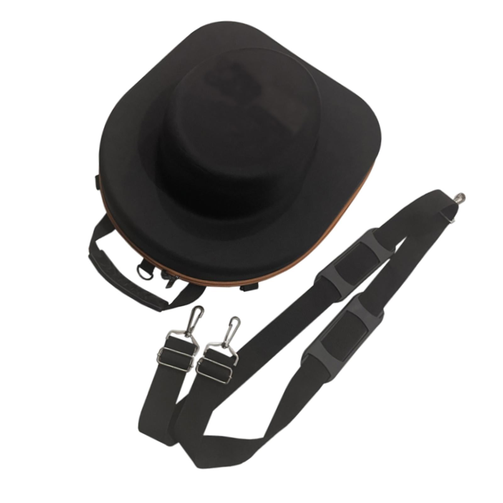Cowboy Hat Storage Box Hat Case for Travel for Closet Fedora Hat Boater ...