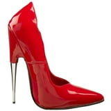 Scream-01, 6" Spike Steel Heel Polyurethane Shoes - Walmart.com