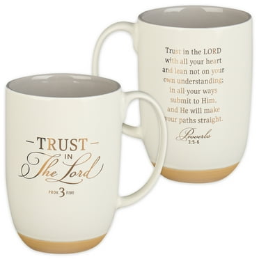 Christian Art Gifts Large Ceramic Inspirational Scripture Coffee & Tea ...