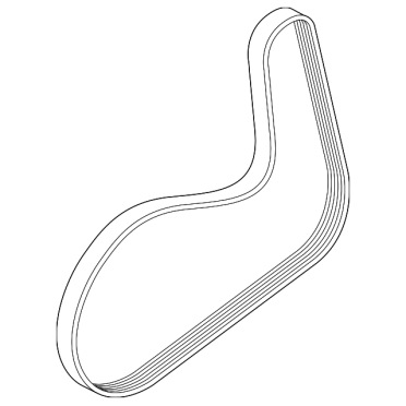 Volvo Penta Stern Drive New OEM Serpentine Belt 21132385 V8 8.1L ...