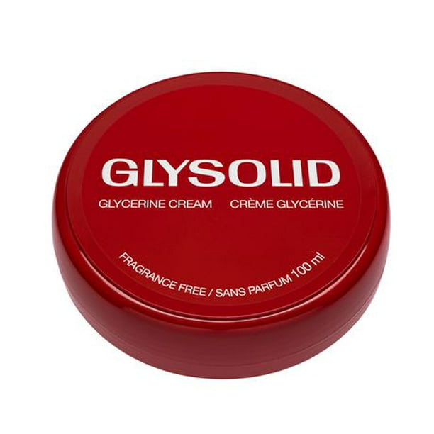 Glysolid Glycerine Cream Fragrance Free 100Ml Jar - Walmart.ca