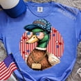 America Patriotic Duck T-shirt, Mallard Duck 4th of July Graphic Tee ...
