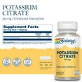 Solaray Potassium Citrate, Healthy Electrolyte Balance, Nerve & Muscle ...