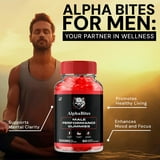 AlphaBites for Men Gummies – Alpha Bites Support for Muscle Growth, Max ...