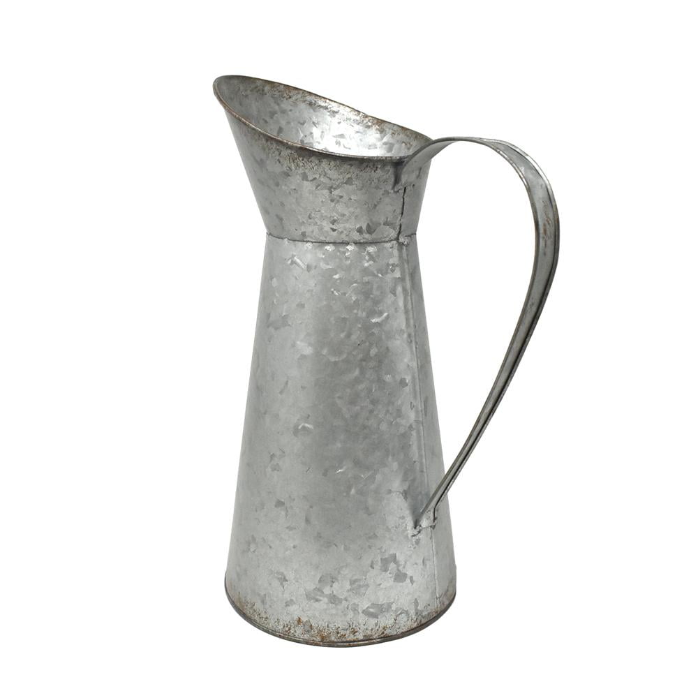 Large Galvanized Pitcher, 13-Inch - Walmart.com