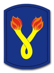 3.8 Inch 196th Infantry Brigade Patch Vinyl Transfer Decal - Walmart.com