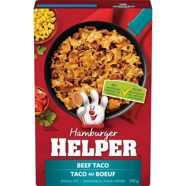 Click here for Hamburger Helper Beef Taco 210 Grams prices