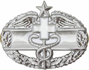 Army Combat Medical 2nd Award Badge (Mirror Finish) - Walmart.com