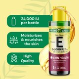 Spring Valley Skin Oil with Vitamin E, 24,000 IU, For All Skin Types ...