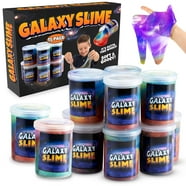 SYNCFUN 24 Pcs Galaxy Slime Ball, Non-Sticky, Safe, Stretchy, Ideal for ...