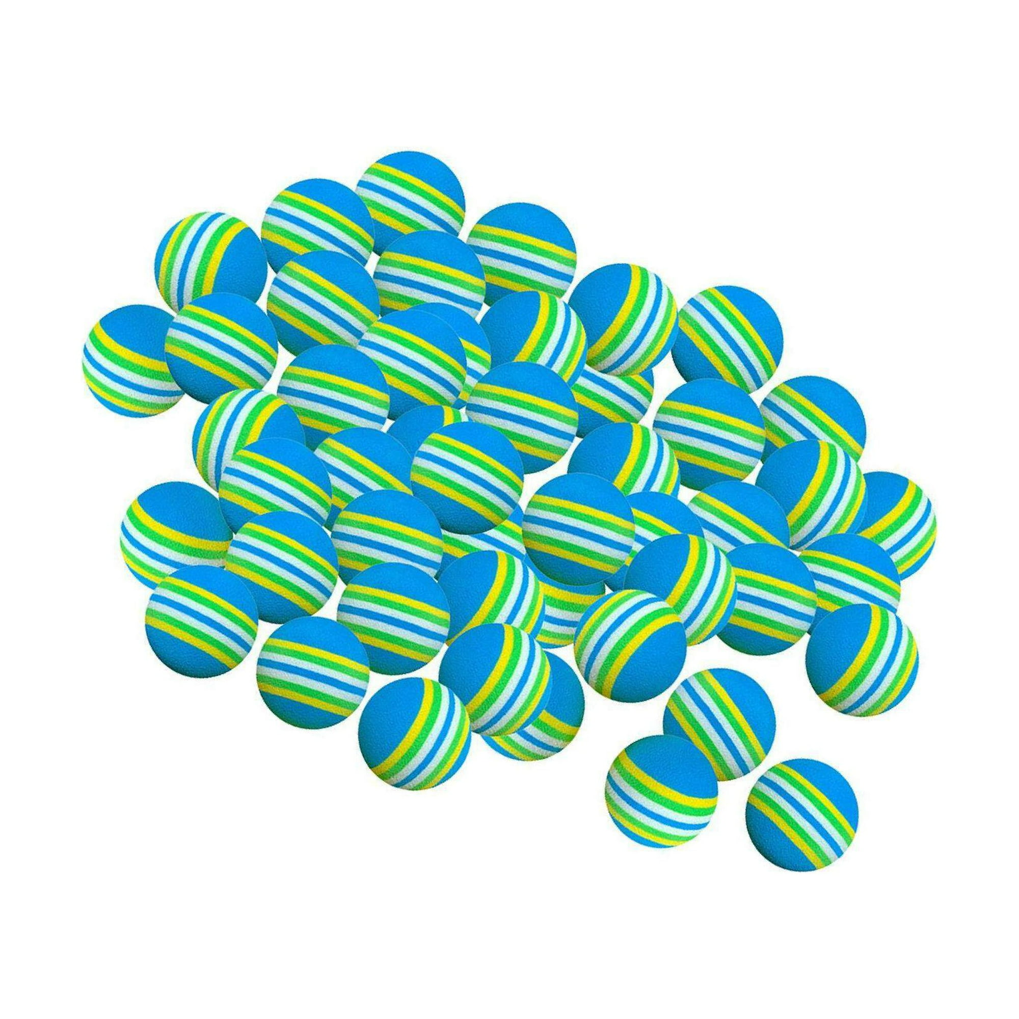 Click here for Zheelen 50x Eva Sponge Golf Balls Stripe Foam Prac... prices