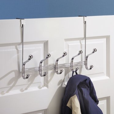 Mainstays 6-Hook Rack, Chrome - Walmart.com