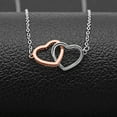 Interlinking Hearts Pendant Necklace Sterling Silver Women Ginger Lyne ...