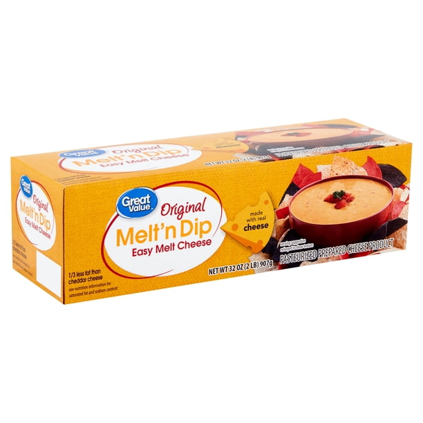 Great Value Melt'n Dip Easy Melt Cheese, 32 oz - Walmart.com