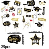 Qaailabf Graduation Party Photography Props 2024 | 25-Piece Decoration ...