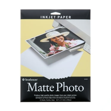 Self-Adhesive Photo Paper, Sticky Photo Paper, Glossy, 8.5 x 11 Inch ...