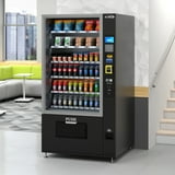 Refrigerated Snack and Drink Vending Machine with 60 Slots, Bill ...