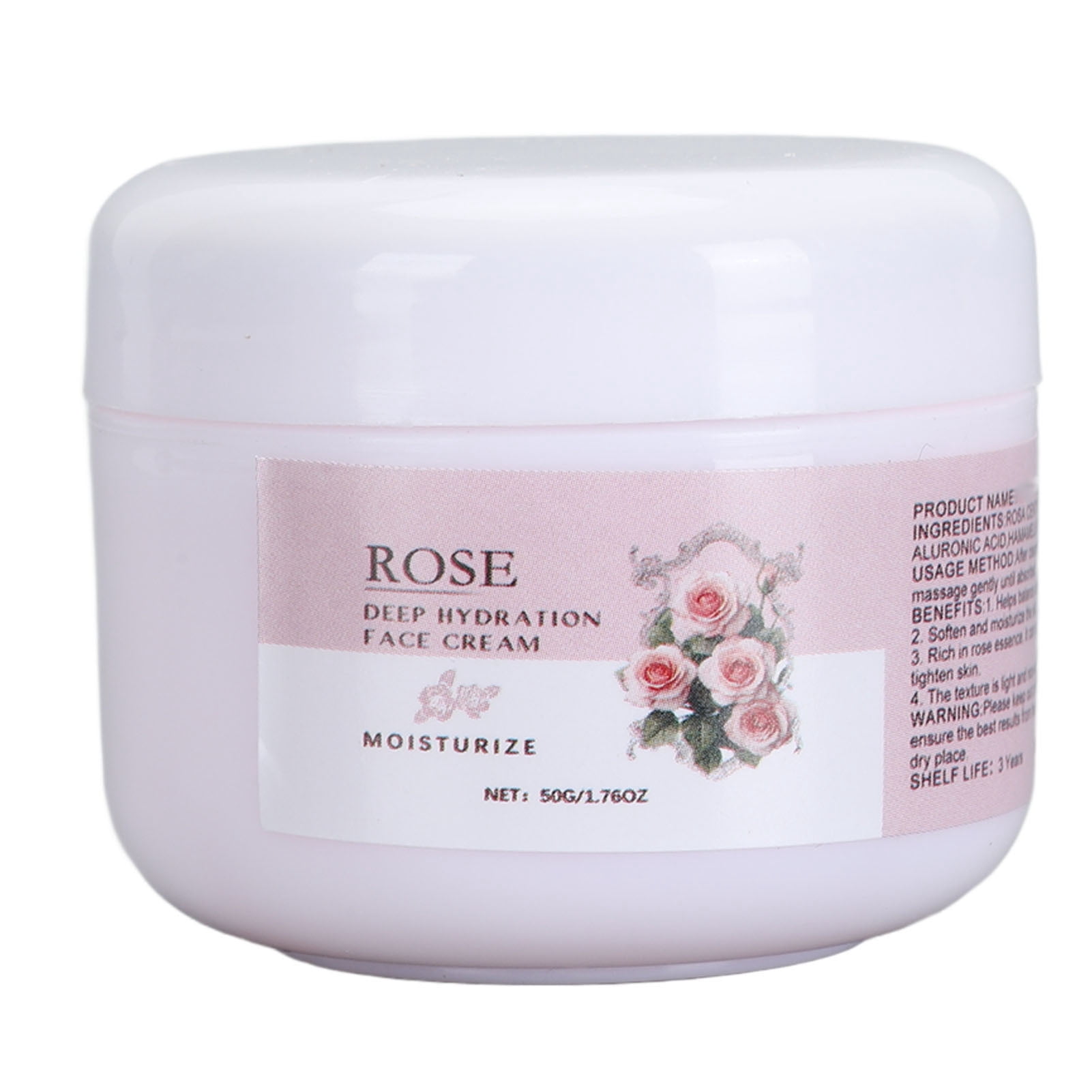Crema Hidratante de Rosas, Humectante de la Cara Blanqueadora ...