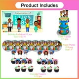 Jools TV Birthday Supplies Plates Decorations Decor Backdrop Banner ...