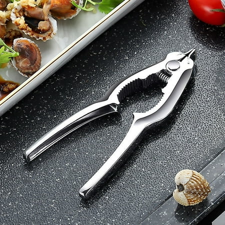 SHTUUYINGG 2 in1 Crab Clamps Scallop Opener Metal Scallop Shell Opener ...
