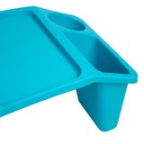 Mind Reader Kids’ Lap Desk, Freestanding Portable Table with Side ...