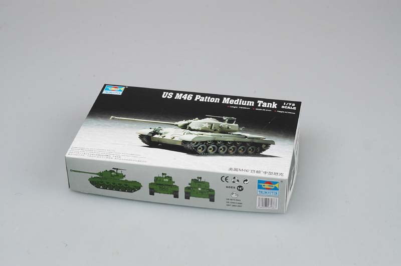 M46 PATTON MEDIUM TANK 1/72 - Walmart.com