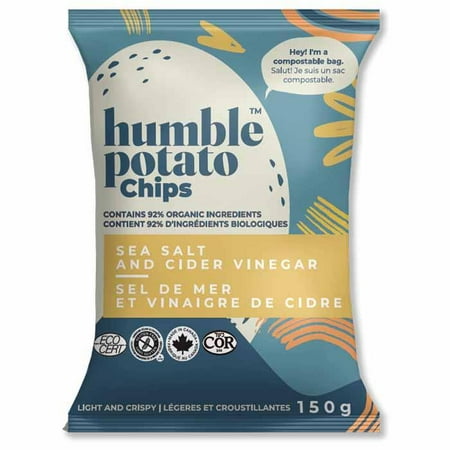 Humble Potato Chips - Organic Potato Chips, 150g | Multiple Flavours ...