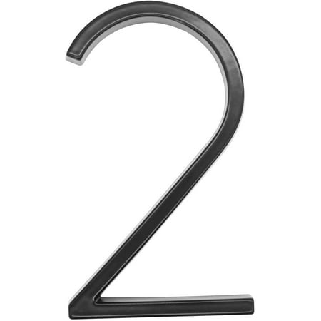 Modern Floating Standoff or Flush Mount House Address Numbers Door ...