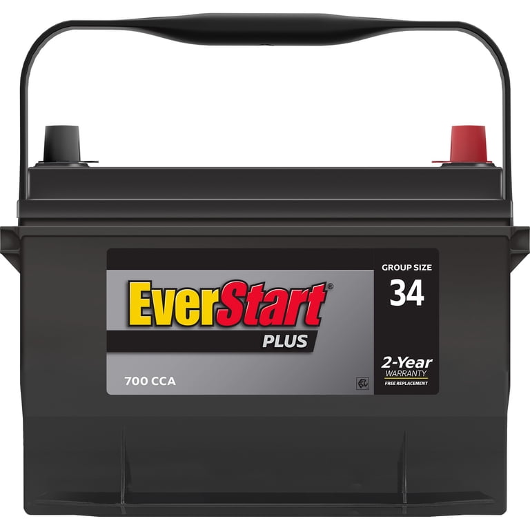 Everstart Plus Lead Acid Automotive Battery Group Size 34