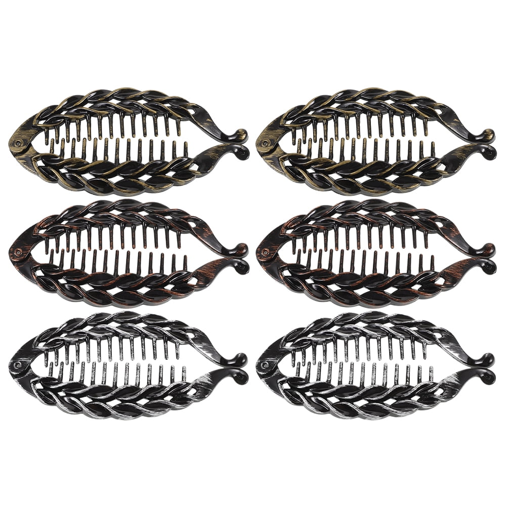 Click here for Fomiyes 6pcs Banana Hair Clips Claw Clips Decorati... prices