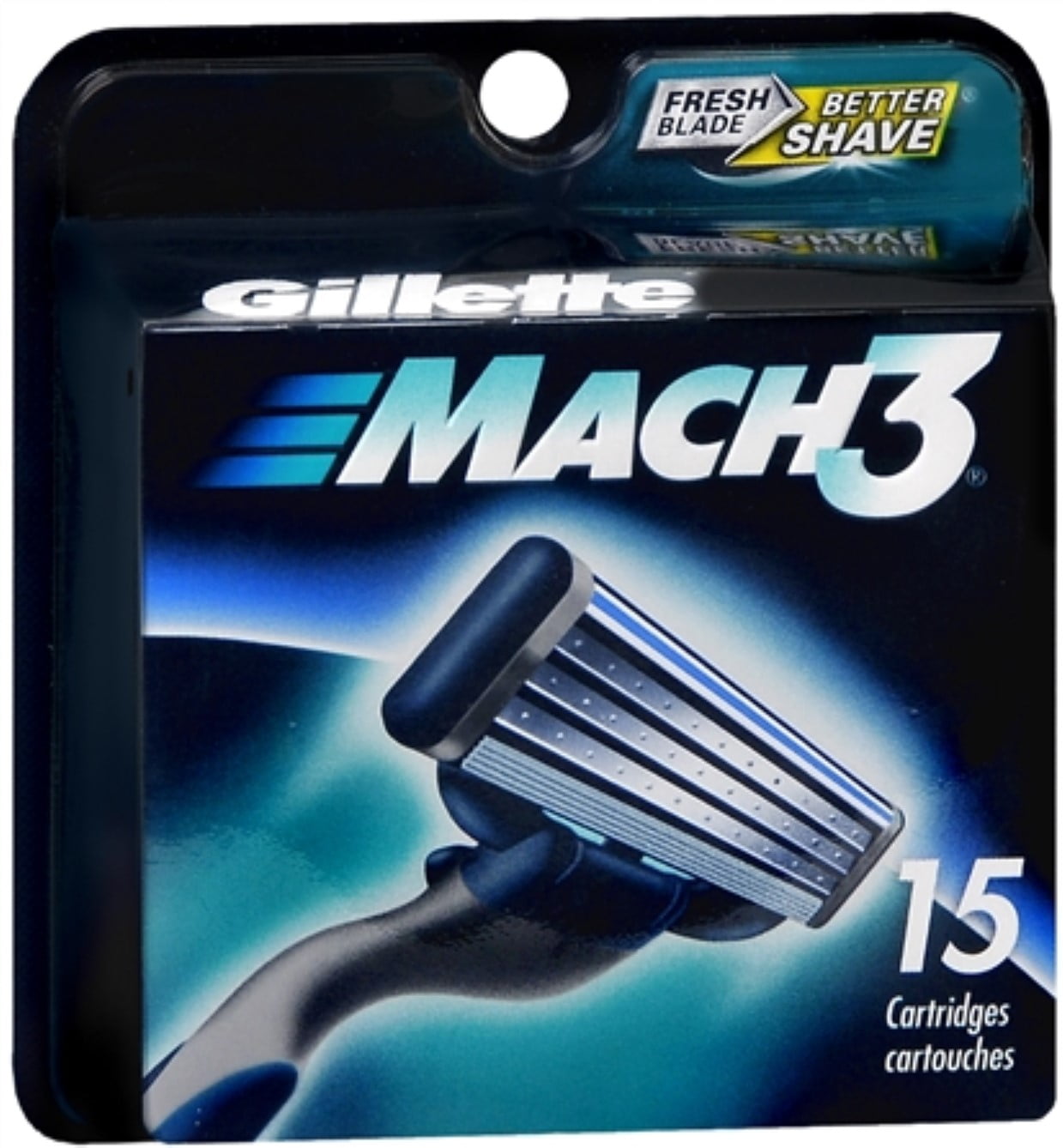 Gillette MACH3 Cartridges 15 Each (Pack of 3) - Walmart.com