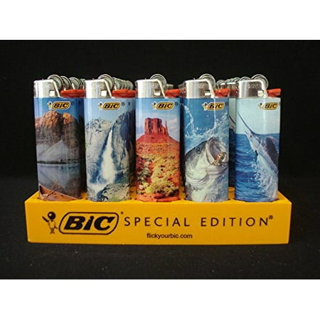 Bic Full Size Lighters Special Oudoor Series - 5 Pack - Walmart.com