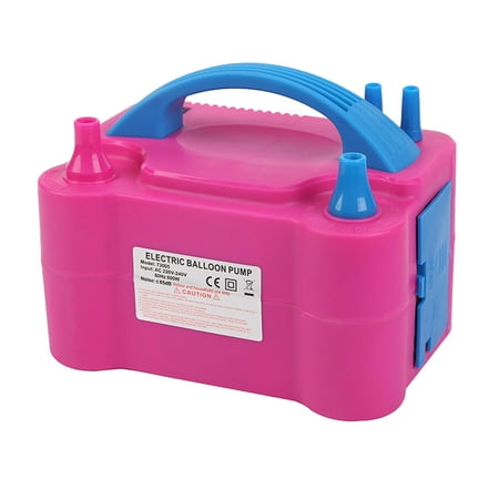 Balloon Pump Electric,Portable Inflator Dual Nozzle,Air Balloon Blower ...