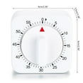 Fashion Design Hour Meter Square 60 Mechanical Kitchen Cooking Timer ...