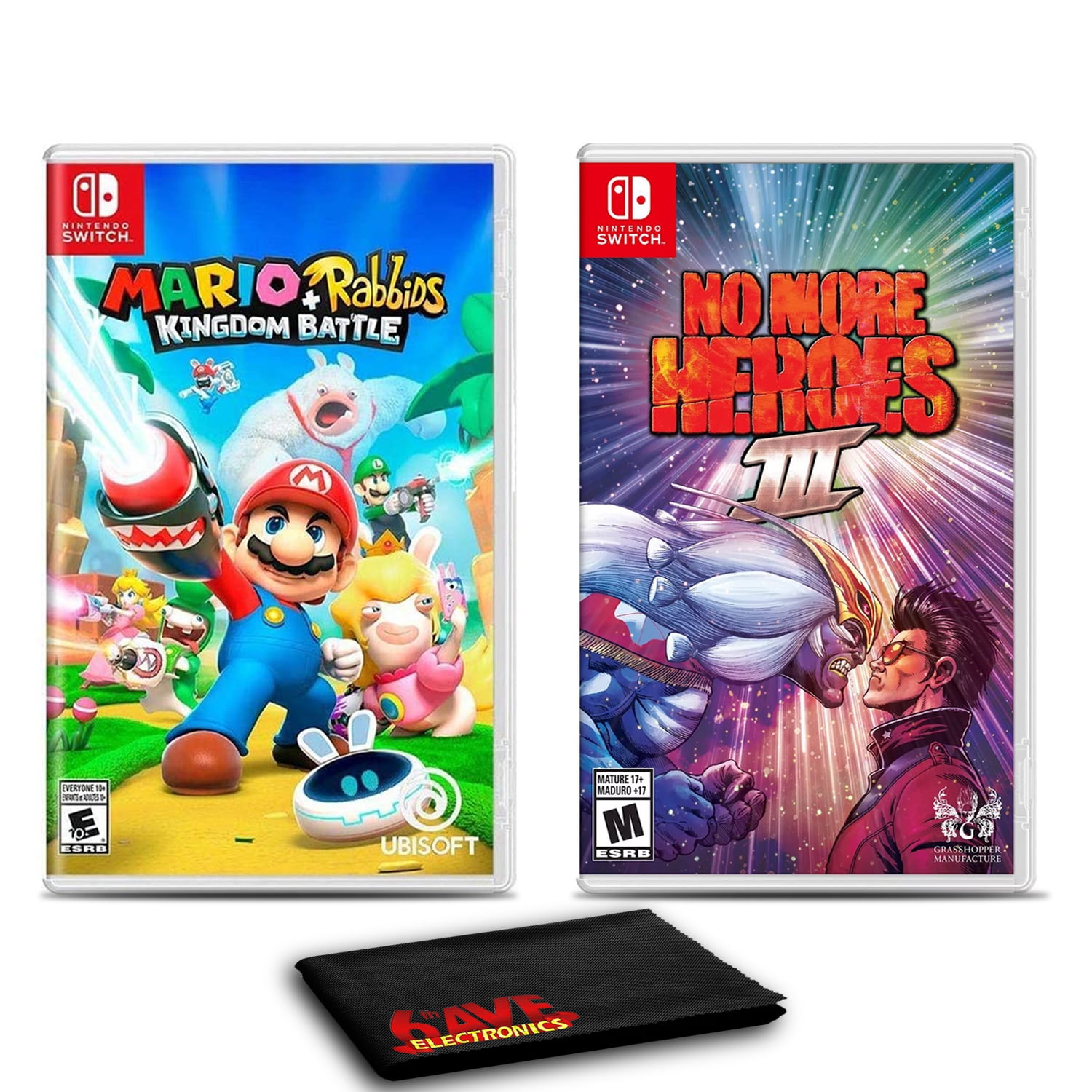 Buy Mario Rabbids Kingdom Battle Nintendo Switch Game Standard Edition ...