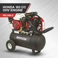NorthStar 20-Gallon Gas-Powered Portable Air Compressor - Honda 163cc ...