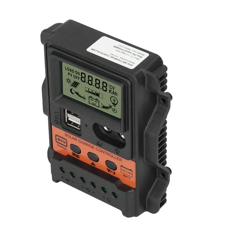 Solar Charge Controller, Solar Panel Charging Regulator 2 USB Output ...