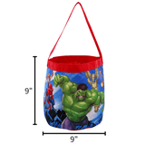 Marvel Avengers Collapsible Nylon Basket Bucket Toy Storage Tote Bag ...