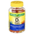 Spring Valley Adult Vitamin D3 Gummies for Bone and Immune Health ...