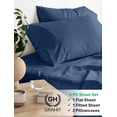 100% Egyptian Long Staple Cotton Bedsheet Set, 700 Thread Count, 4-PC ...