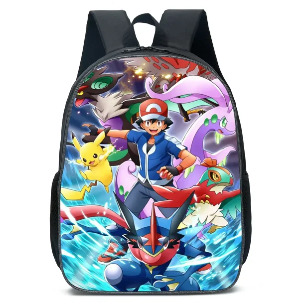 Mochila Pokémon para estudiantes de primaria y secundaria, mochila ...