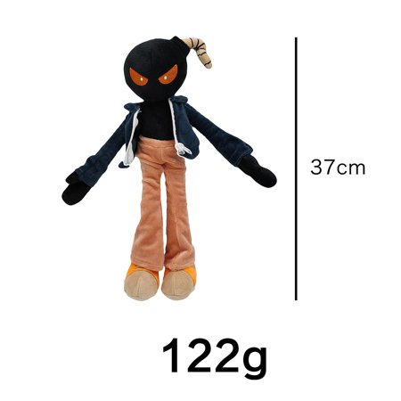 35cm Friday Night Funkin Plush Doll Skid Pump Plush Friday Whitty ...