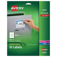 Free Shipping! Avery Labels Removable Surface Safe 2"x3-1/2" 250/PK WE ...