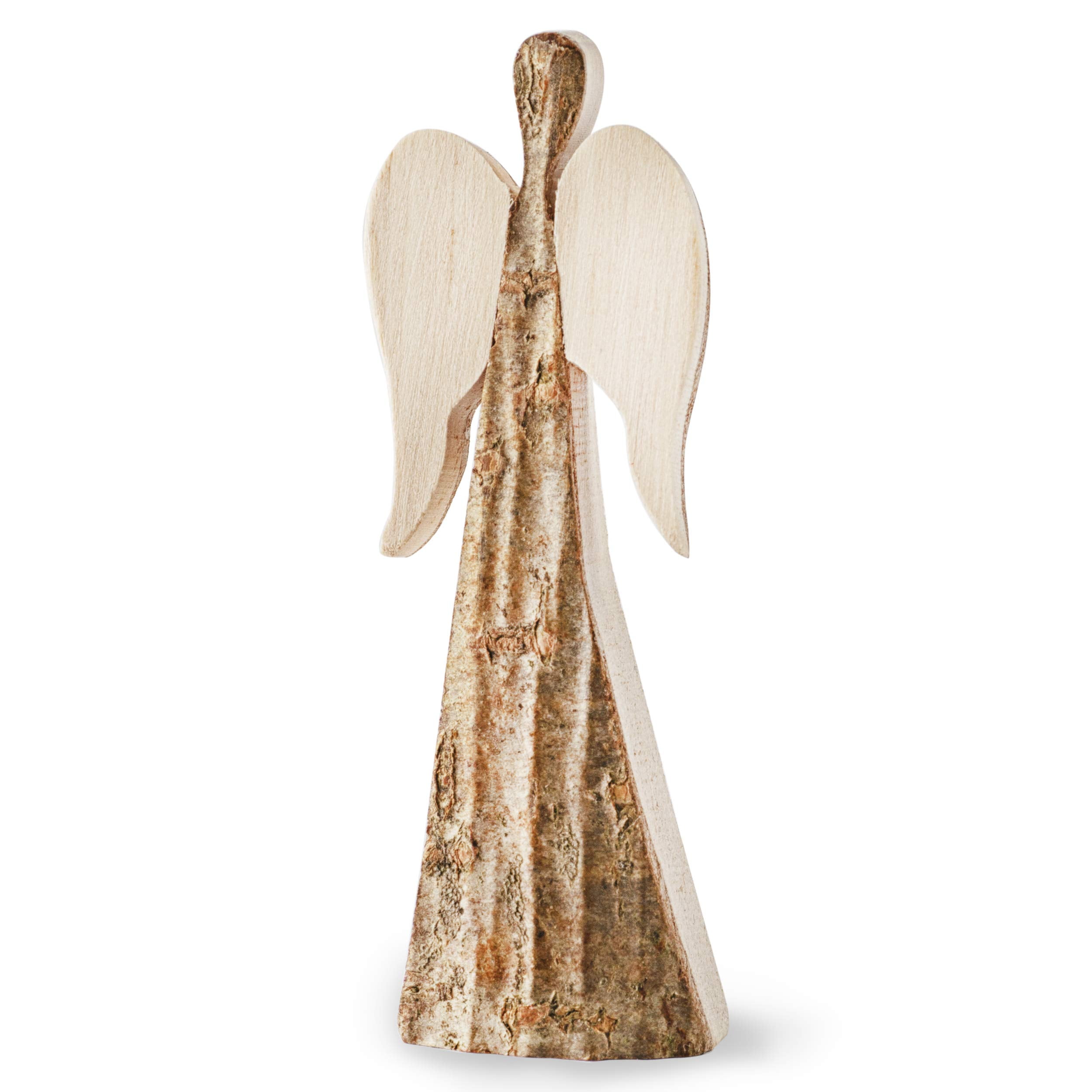 Wooden Guardian Angel Figurines for Love - Rustic Angel Gift ...